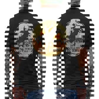 Vintage Raised On 90'S Country Music Bull Skull Western Men's T-shirt ...