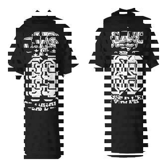 Vintage Class Of 1978 Reunion Anniversary Alumni 78 College T-Shirt ...