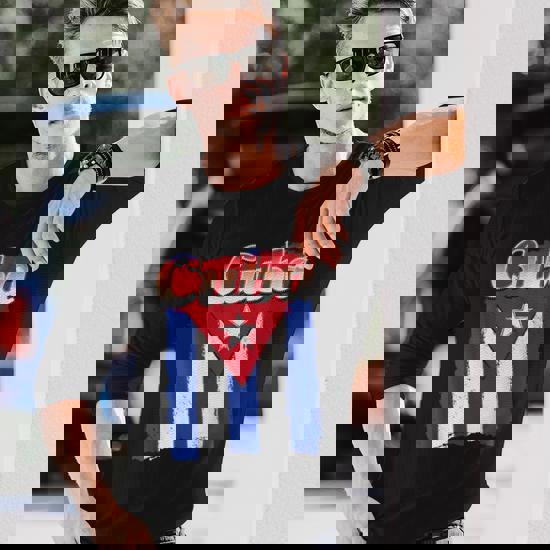 Camiseta Con La Bandera Cubana