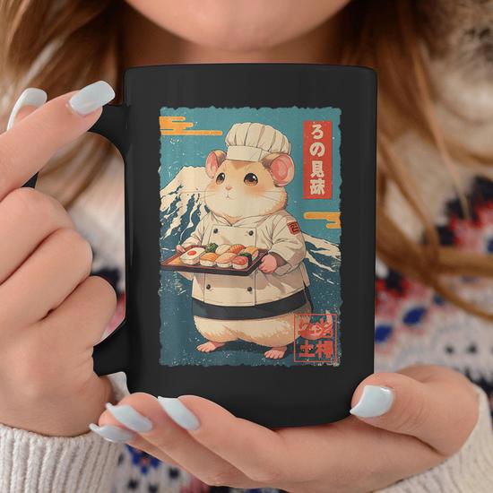 Cibo Giapponese Arte Anime