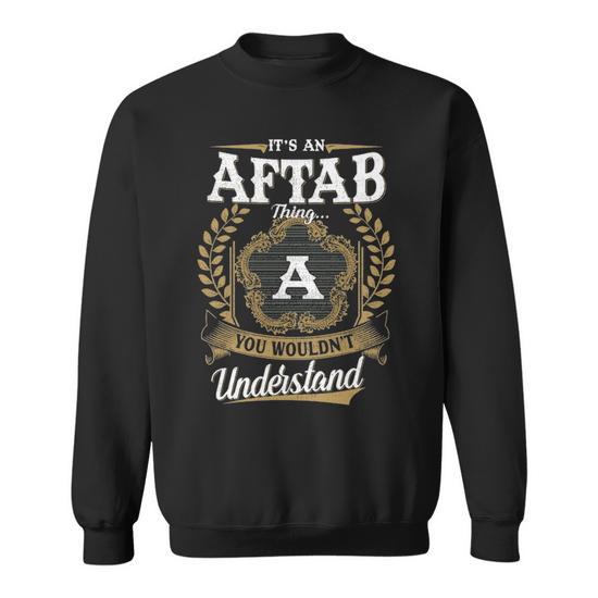 Aftab Name Logo