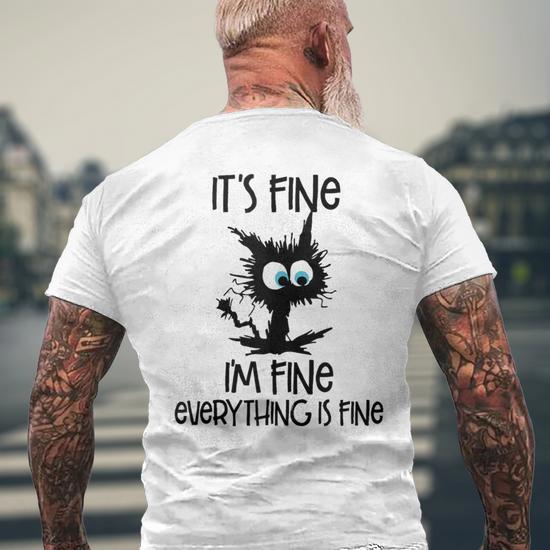 Estoy Bien Camiseta Estoy Bien Camiseta De La Palabra Del Elemento