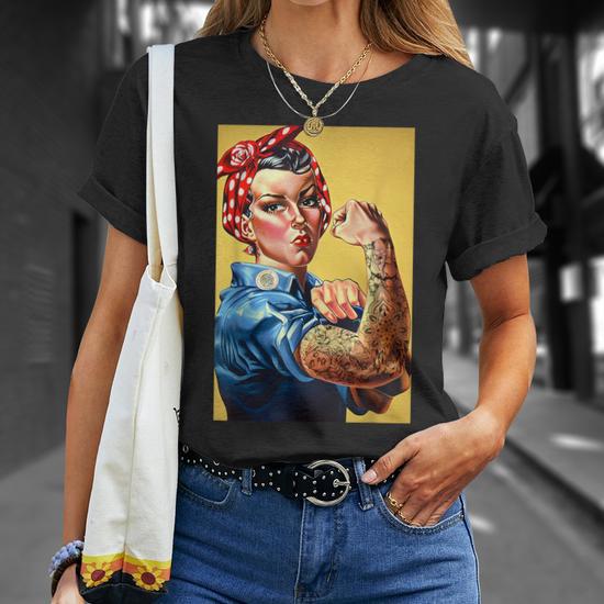 Rosie The Riveter Tattoo Sleeve