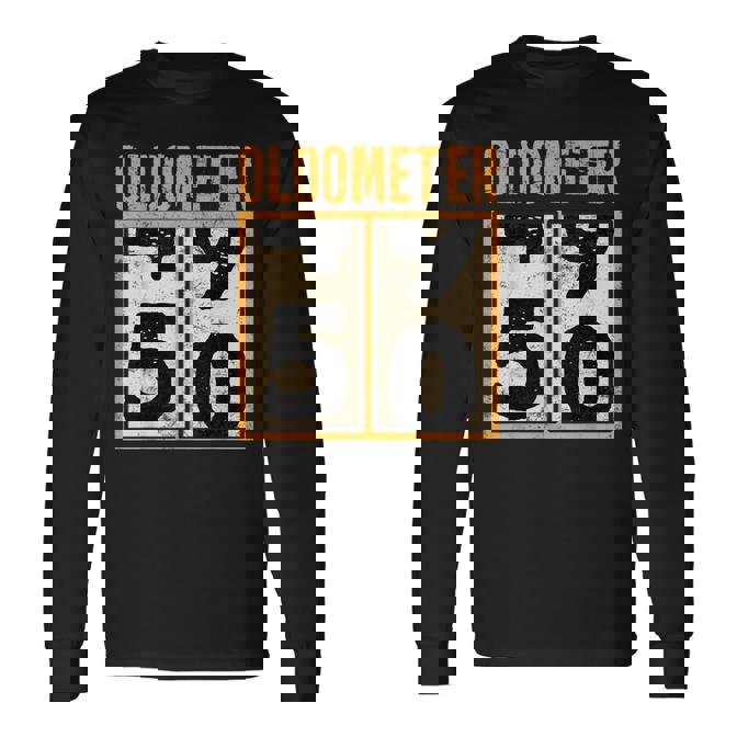 Oldometer 50 Years Old Odometer 50Th Birthday Turning 50 Sweatshirt ...