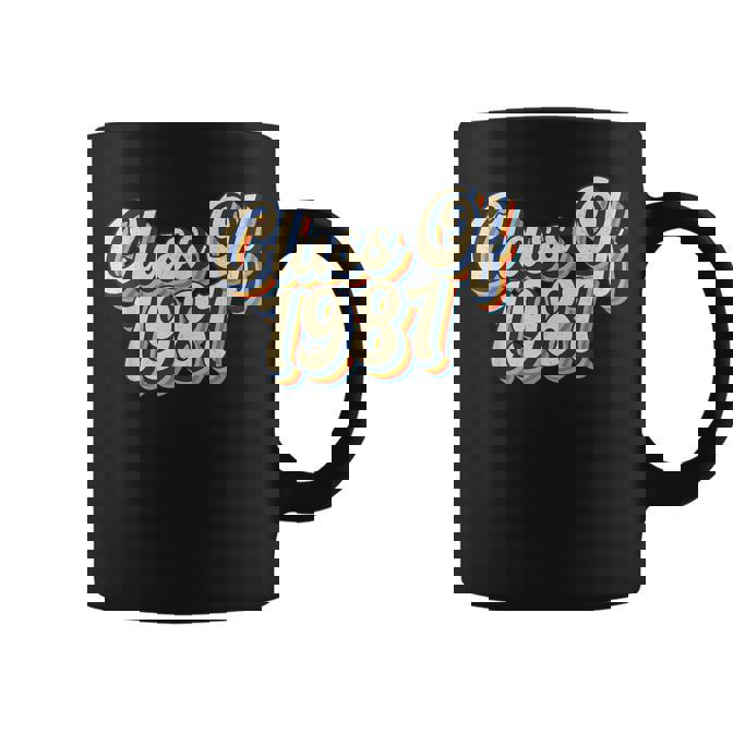 Class Of 1979 High School Reunion Vintage Graphic Print Coffee Mug ...