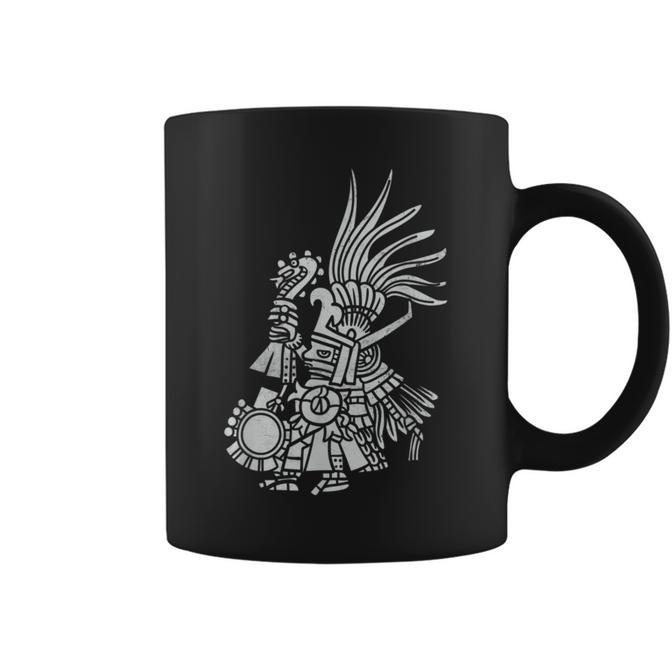 Quetzalcoatl Ouroboros Azteca Serpiente Maya Inca Tolteca Taza de café ...