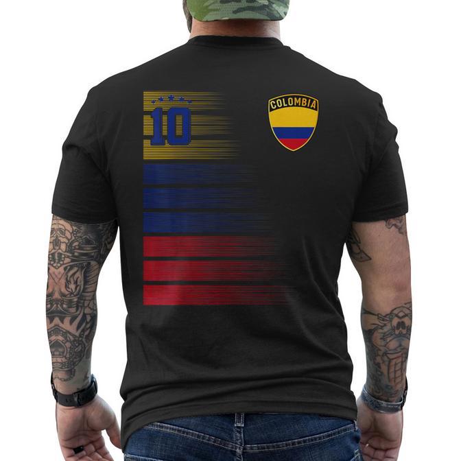 Banderas De España Y Colombia Español Colombiano Camiseta Hombre ...