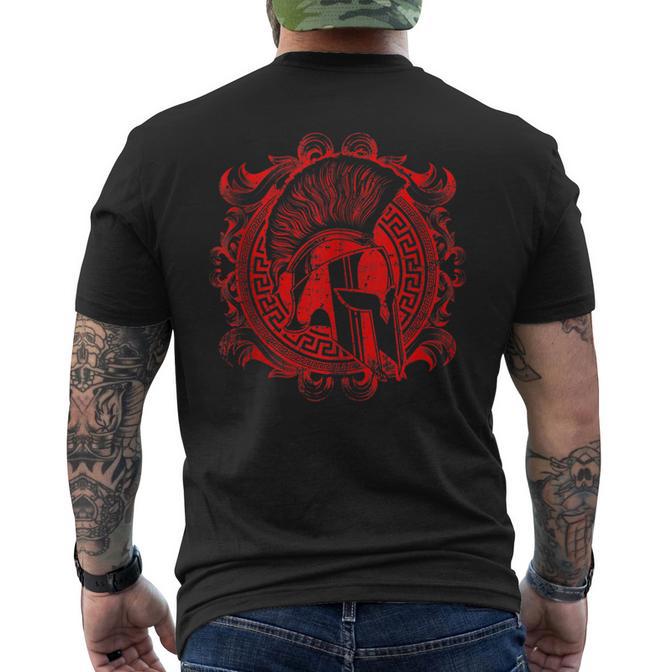Gladiador Casco Símbolo Espartano Oro Esparta Mitología Gimnasio ...