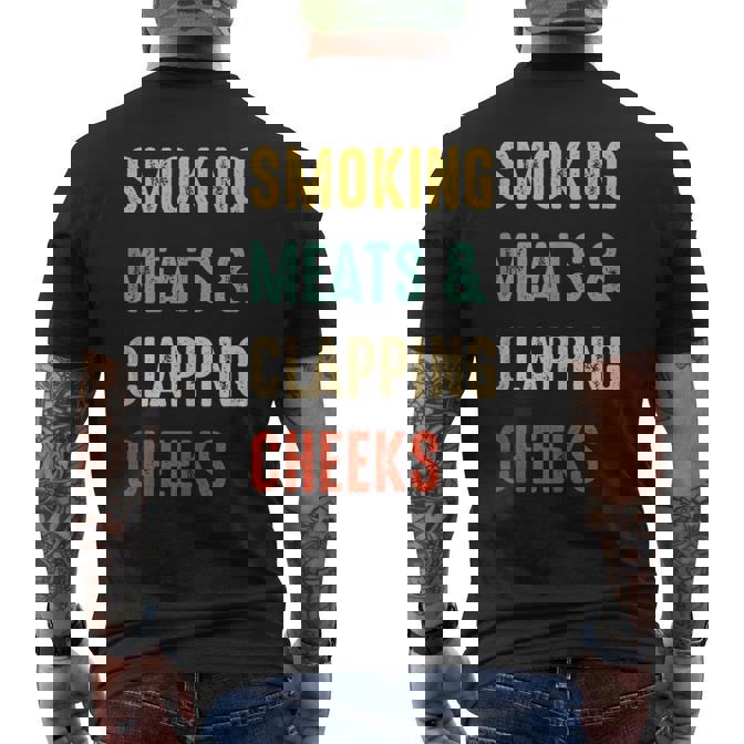 Smoking Monkey Happy Time In Bangkok Mens Back Print T-shirt - Seseable