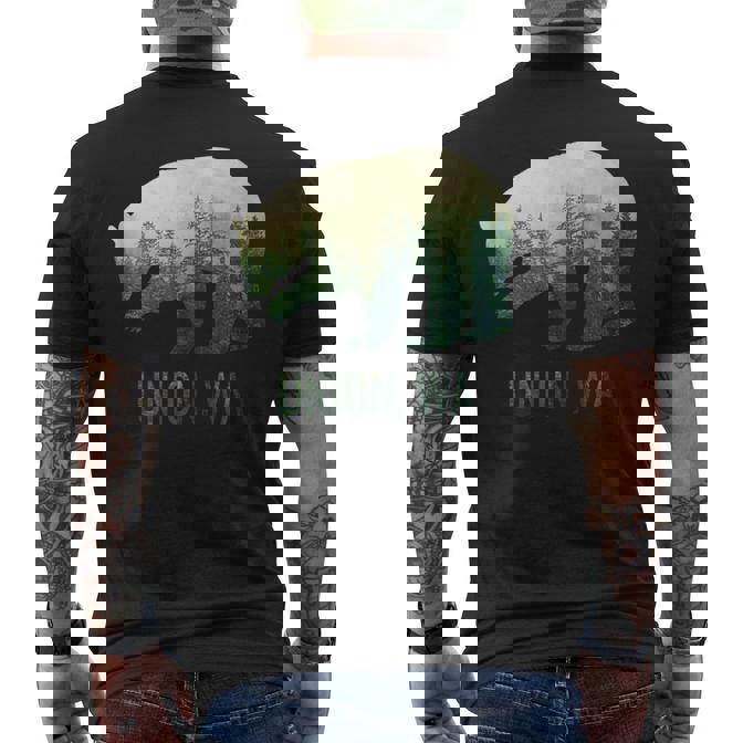 Union Pacific Rail Trail Union Pacific Rail Trail Men's T-shirt Back ...