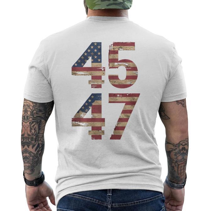 I Stand With Trump Pro Trump Republican Ticket 2024 Vintage Men's Back ...