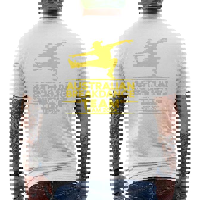 Australian Breakdance Team 2024 Breakdancing Meme 24 Men's T-shirt Back ...