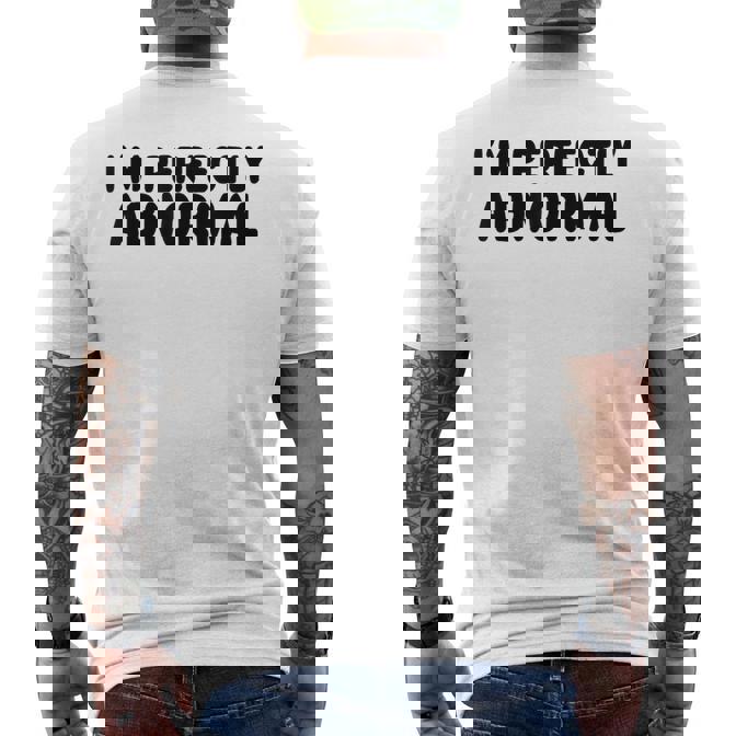 Wwii Wwi Abnormal Gas Mask Style Men's T-shirt Back Print - Monsterry