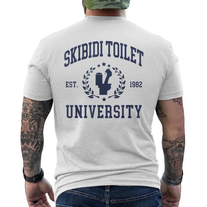I Heart Skibidi Toilet I Love Skibidi Toilet Men's T-shirt Back Print ...