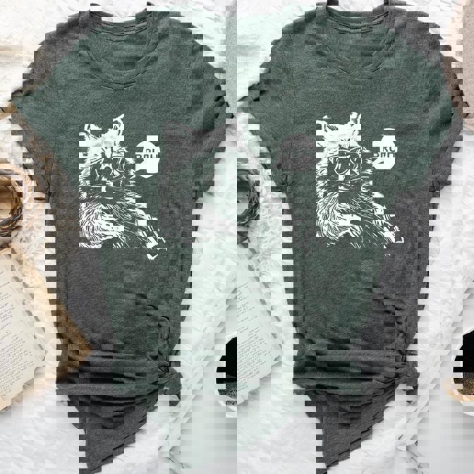 Pedro Dancing Raccoon Meme Men's T-shirt Back Print | Mazezy