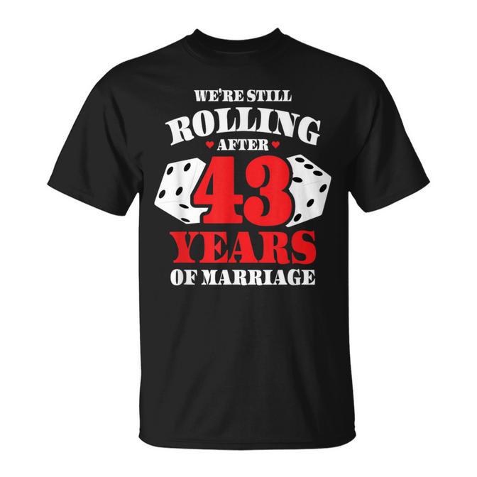 15 Years Married Celebrating Happy Anniversary T-Shirt - Monsterry