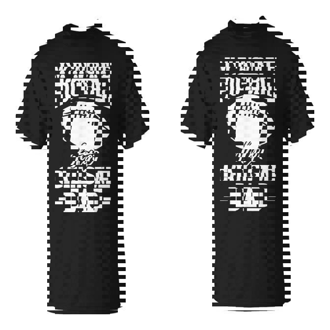 Senior Football Dad Class Of 2025 Senior Football Dad Men's T-shirt ...