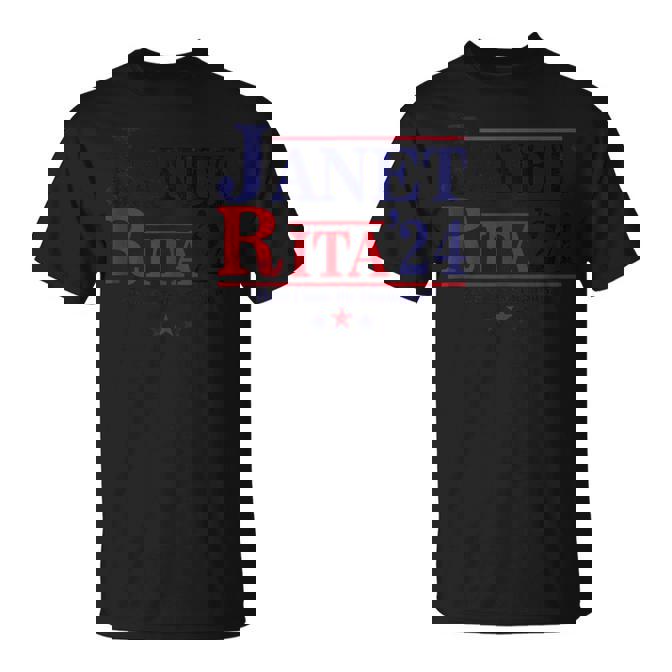 Janet Rita'24 Here Come The Grannies” T-Shirt | Mazezy