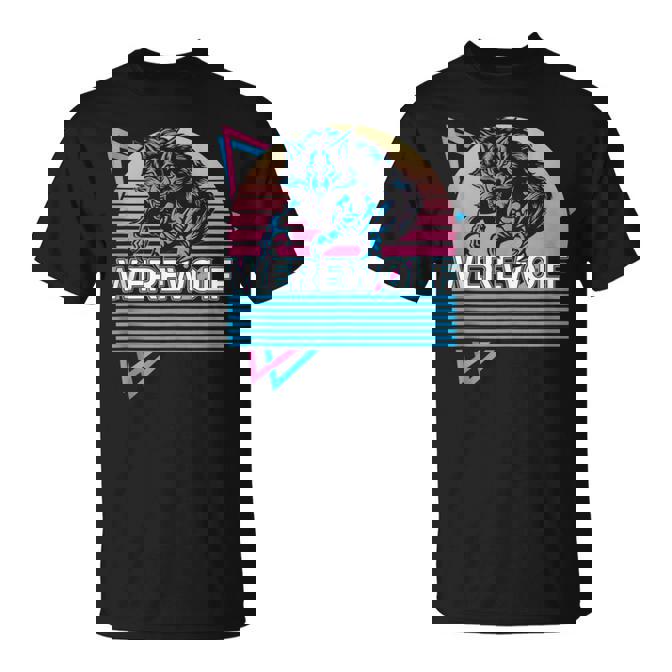 Wolf Ripping Werewolf Alpha Wolf Oddly Meme T-Shirt - Monsterry