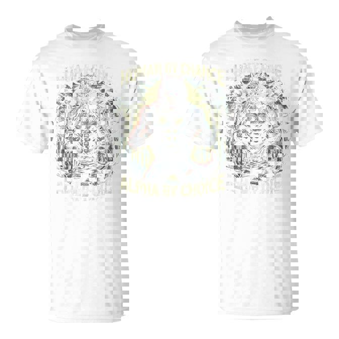 Sitting Wolf Literally Me Werewolf Ripping Meme Alpha Wolf T-Shirt | Mazezy