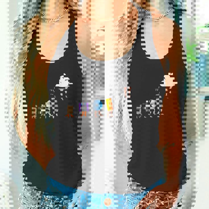 Cloud Storage Computer Evolution USB CD File Server Tank Top - Monsterry