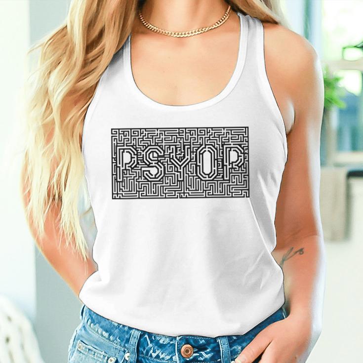 Psyop Mind Maze Information Warfare Psyop Tank Top - Monsterry