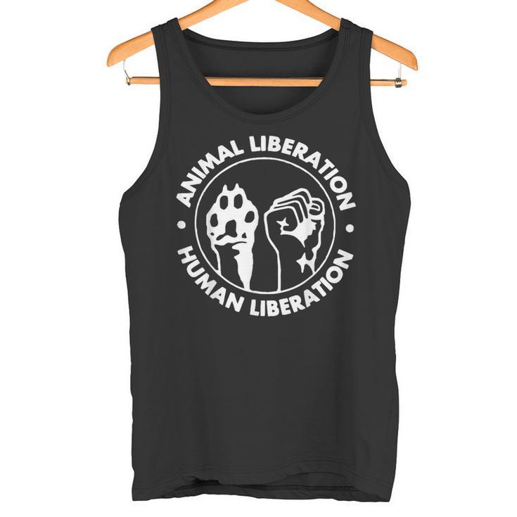 Human & Animal Liberation Tank Top - Monsterry