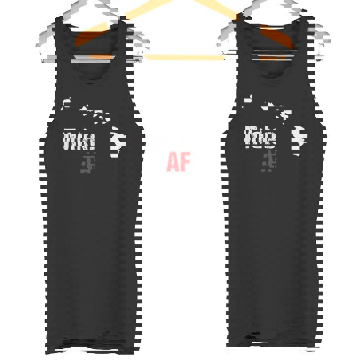 Moke AF Aloha Shirt Hawaiian Pidgin Showing True Aloha Pride Tank Top ...