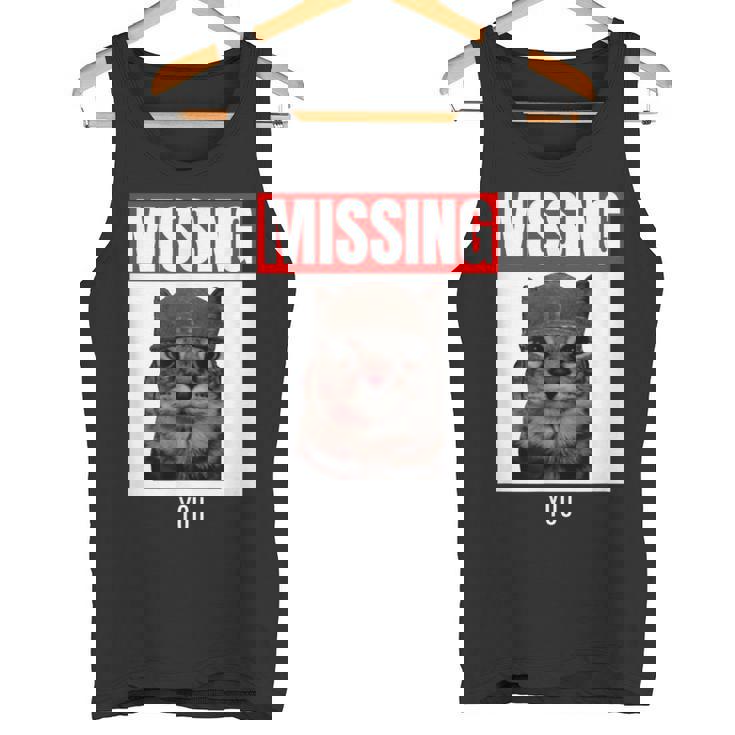 War Cat Meme Missing You Joke Men's Back Print T-Shirt - Monsterry