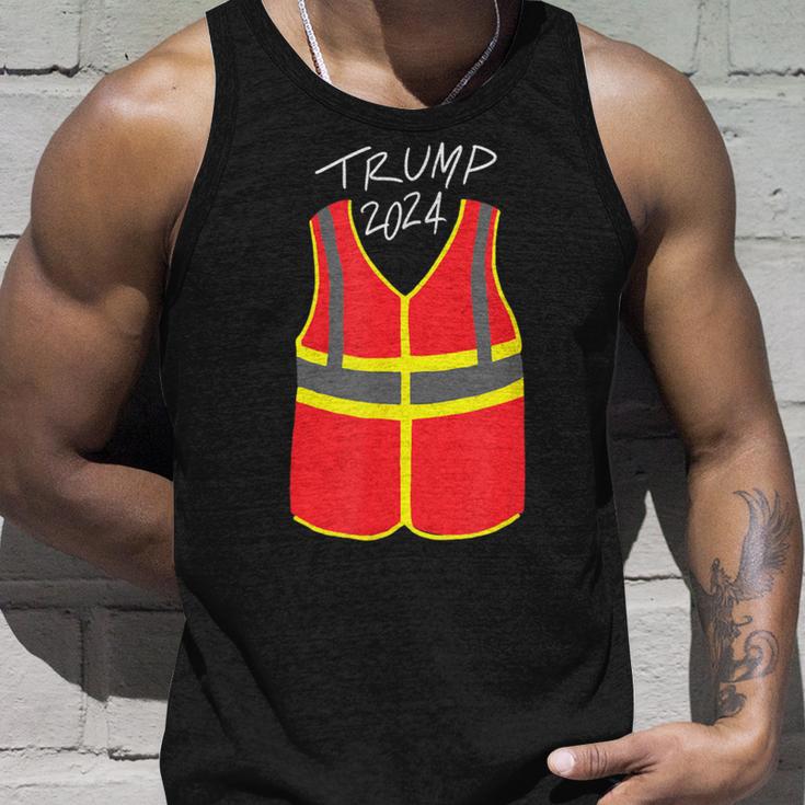Garbage Truck Vest Trump 2024 Tank Top - Monsterry AU