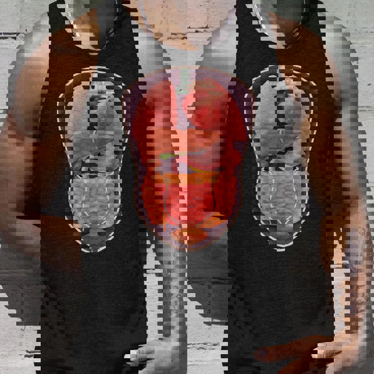 Human Body Internal Organs Muscles Anatomy Halloween Costume Tank Top ...