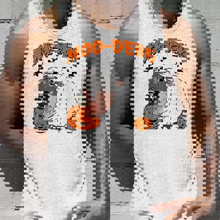 Moo Deng Halloween Boo Ghost Costume Moo-Deng Lover Tank Top - Monsterry UK