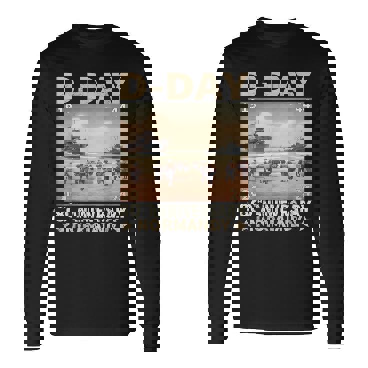D-Day Omaha Beach 1944 Normandy D-Day 80Th Anniversary Long Sleeve T ...