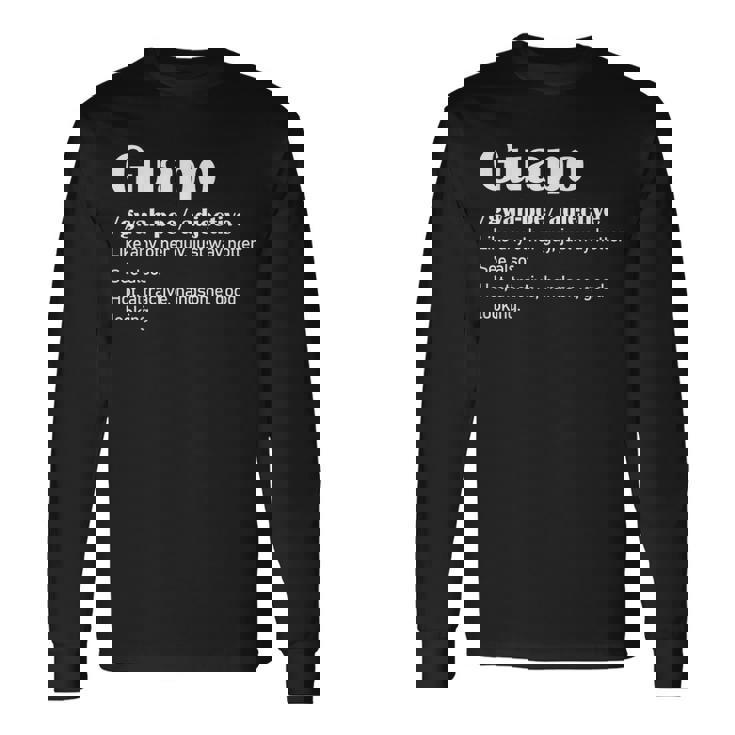 The Definition Of Guapo Men's T-shirt Back Print | Mazezy