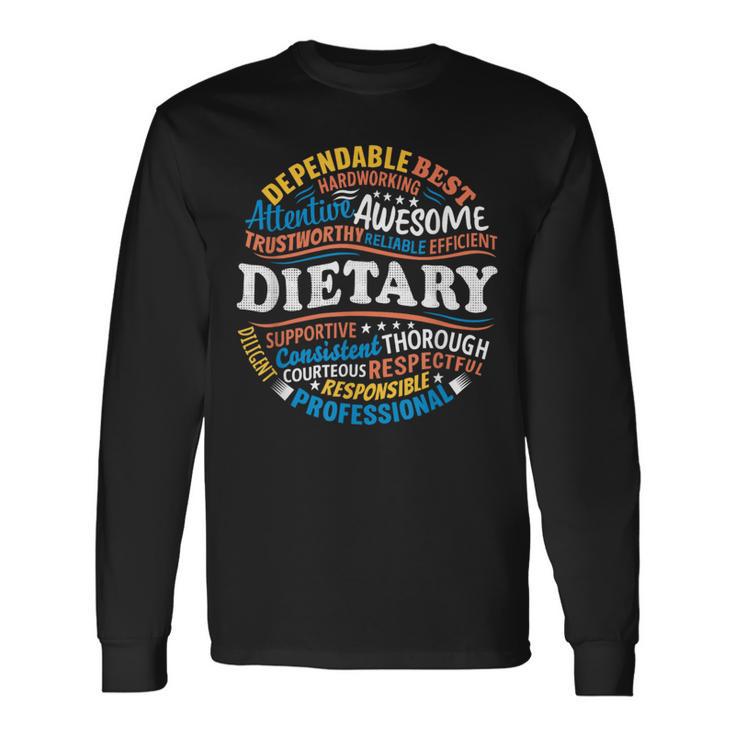 Dietary Food Service Appreciation Dietary Week T-Shirt | Mazezy