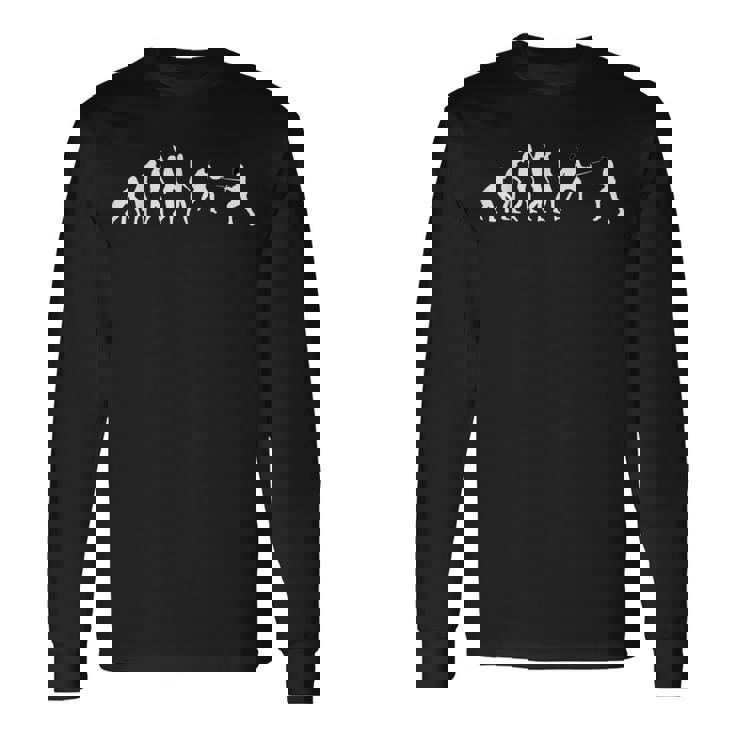 Fencer Evolution Fencing Swordplay Duell Sabre Epee T-Shirt Long Sleeve ...