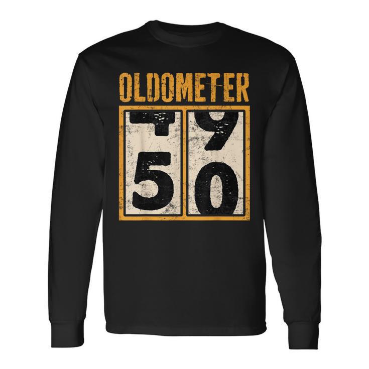 Oldometer 50 Years Old Odometer 50Th Birthday Turning 50 Sweatshirt ...