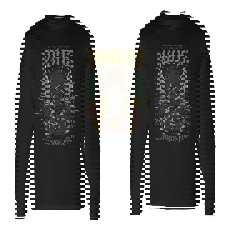 Rogue Surprise Party Role Playing Game Rpg Long Sleeve T-Shirt - Monsterry