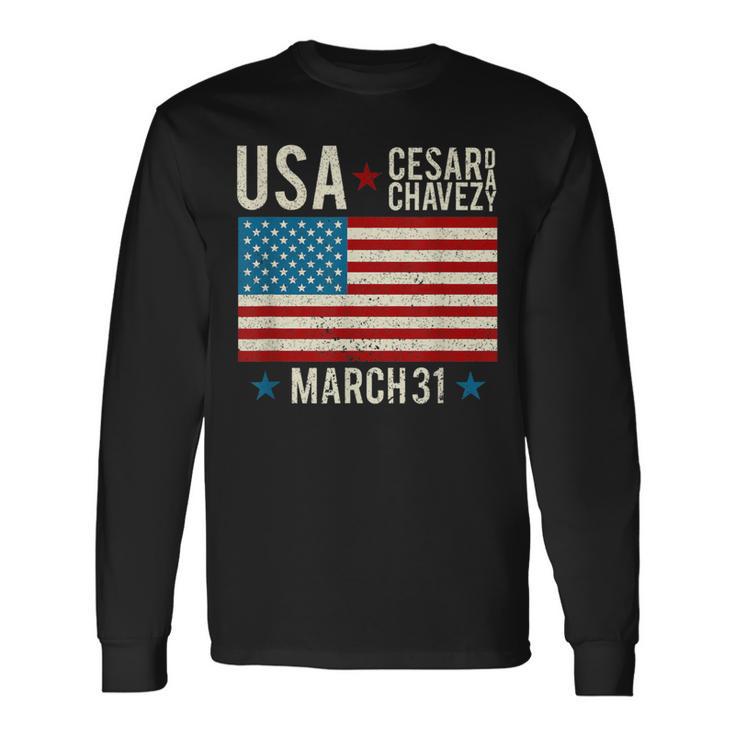 Si Si Puede Outfit I Cesar Chavez Public Holiday Long Sleeve T-Shirt ...