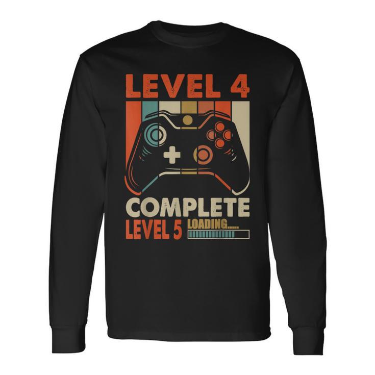 Vintage 4Th Year Wedding Anniversary Level 4 Complete Long Sleeve T ...