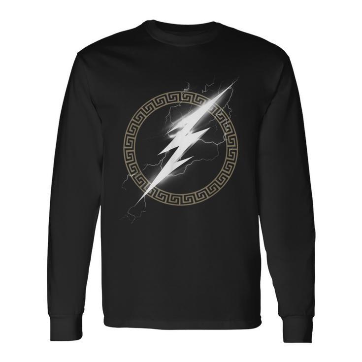 Zeus Antiguo Dios Griego Símbolo Del Rayo Camiseta de manga larga ...