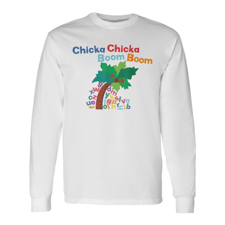 Chicka Chicka Boom Boom Costume Halloween Decorations Long Sleeve T ...