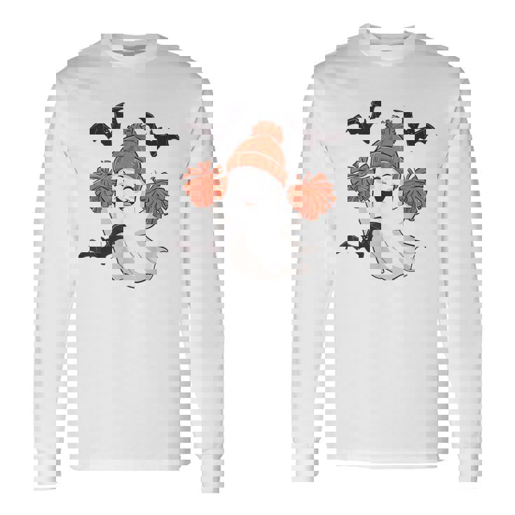 Cheer Ghost Cheerleading Spooky Cheerleader Halloween Men's T-shirt ...