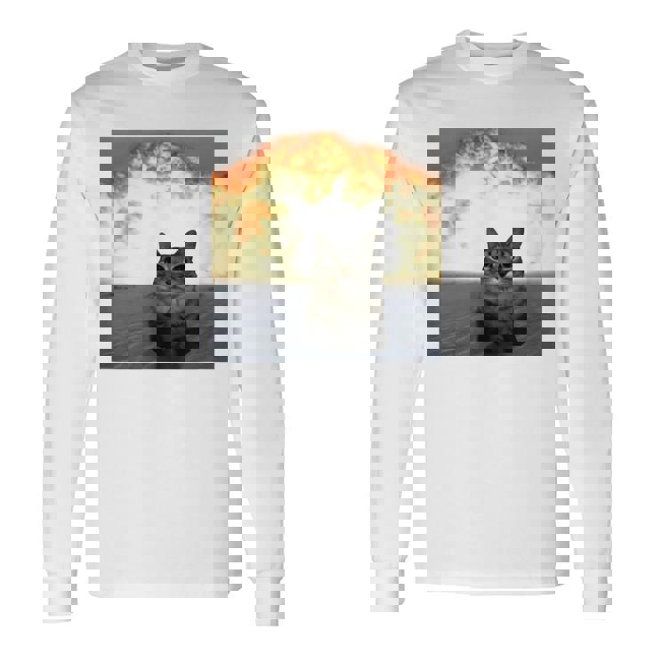 Goofy Cat Explosion T-Shirt - Monsterry