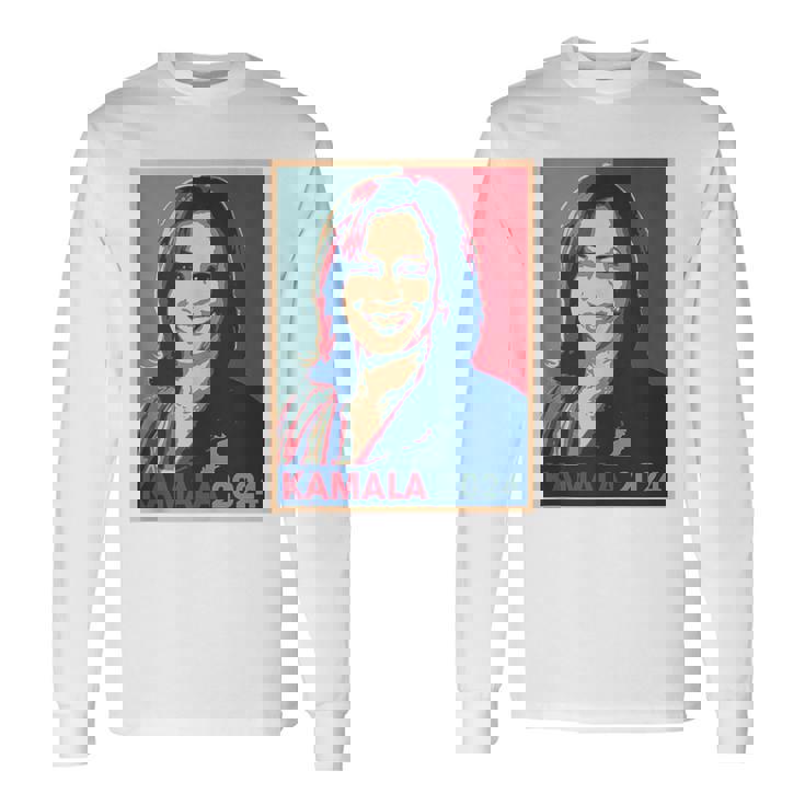 Kamala Harris 2024 For President Election Democratic Party Long Sleeve ...