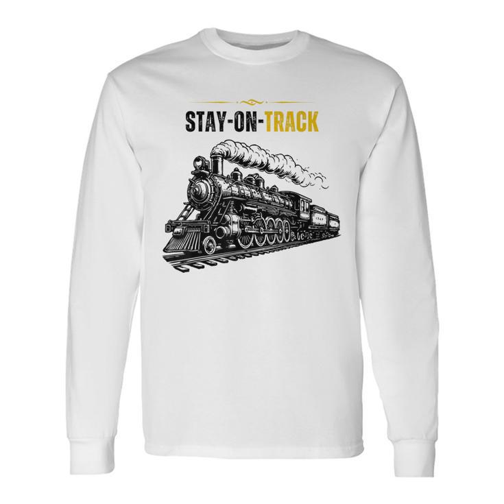 Stay On Track Vintage Steam Train Big Boy Locomotive 4014 Men's T-shirt ...