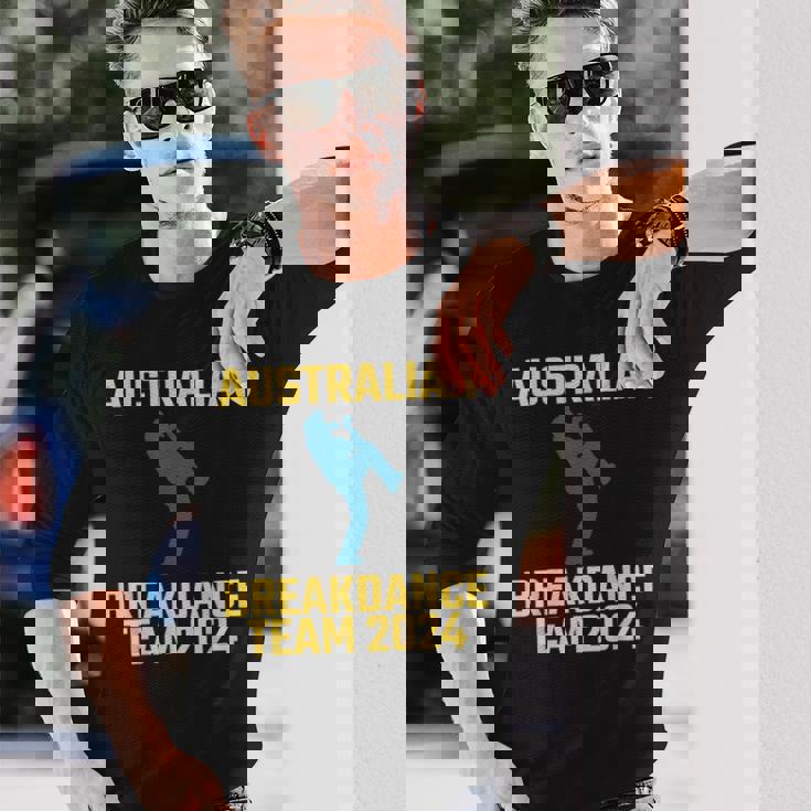 Australian Breakdance Team 2024Viral Australian Dance Meme Long Sleeve ...