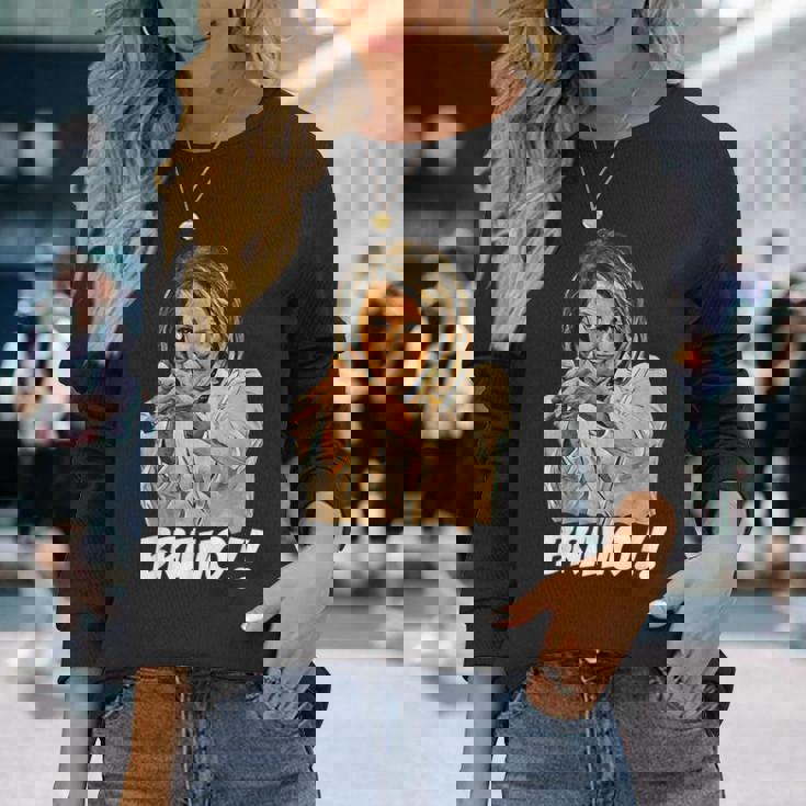 Clappity Clap Anti-Trump Nancy Pelosi Sotu Meme Long Sleeve T-Shirt ...