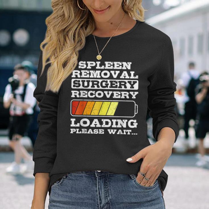 Spleen Removal Surgery Recovery Loading Get Well Post-Op Long Sleeve T ...