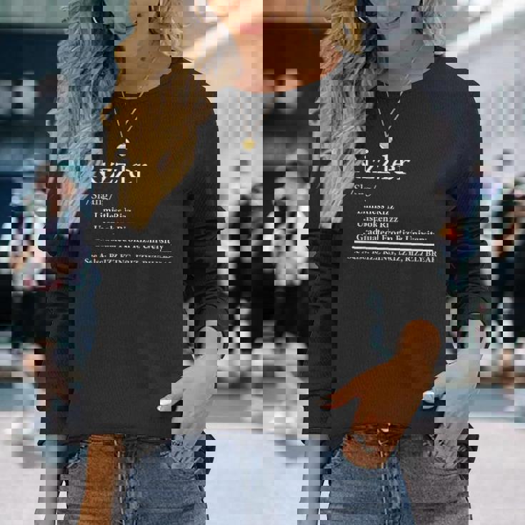 W Rizz The Rizzler Definition Meme Quote Saying Long Sleeve T-Shirt ...